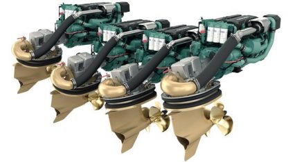 Volvo Penta IPS System - Marine Electronic Vessel Control (EVC)