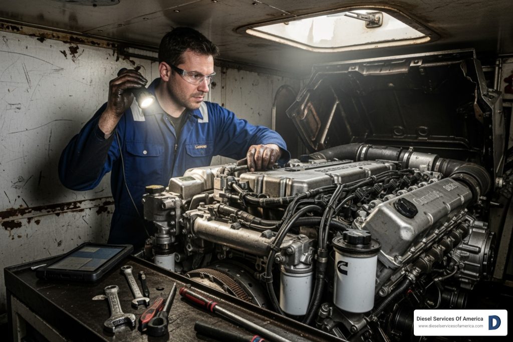 Navigate to the Nearest Cummins Marine Service - Diesel Services of America